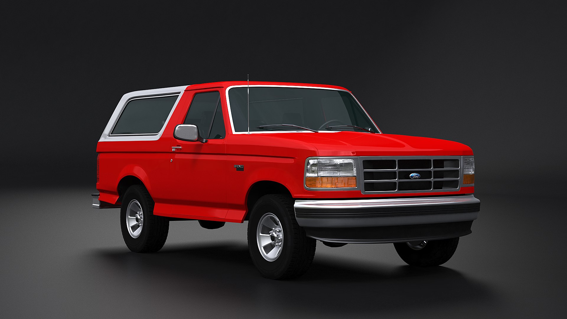 Ford Bronco 1991-1996 3D Model - TurboSquid 1808479