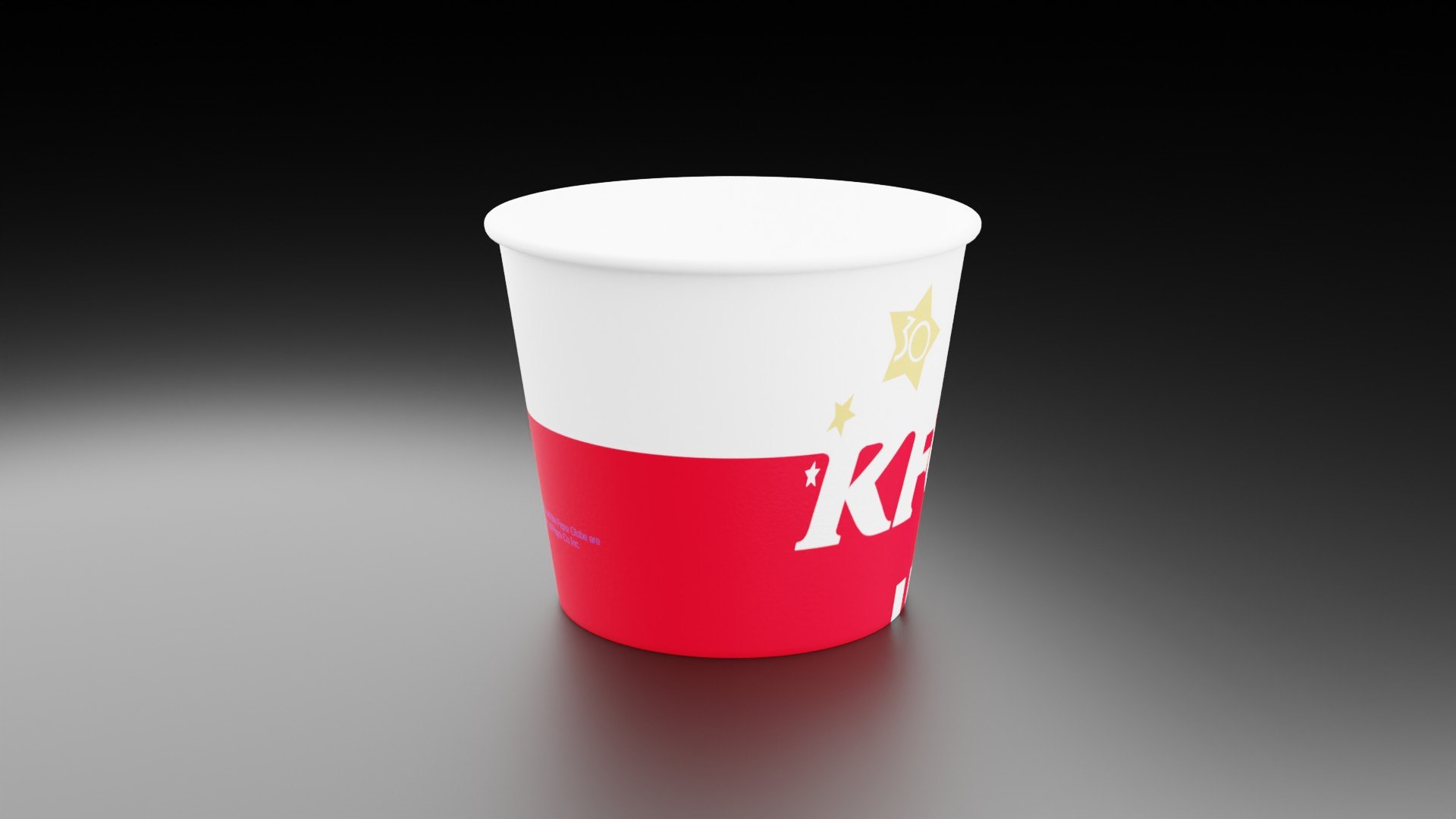 3D Model Kfc Bucket - TurboSquid 1606960