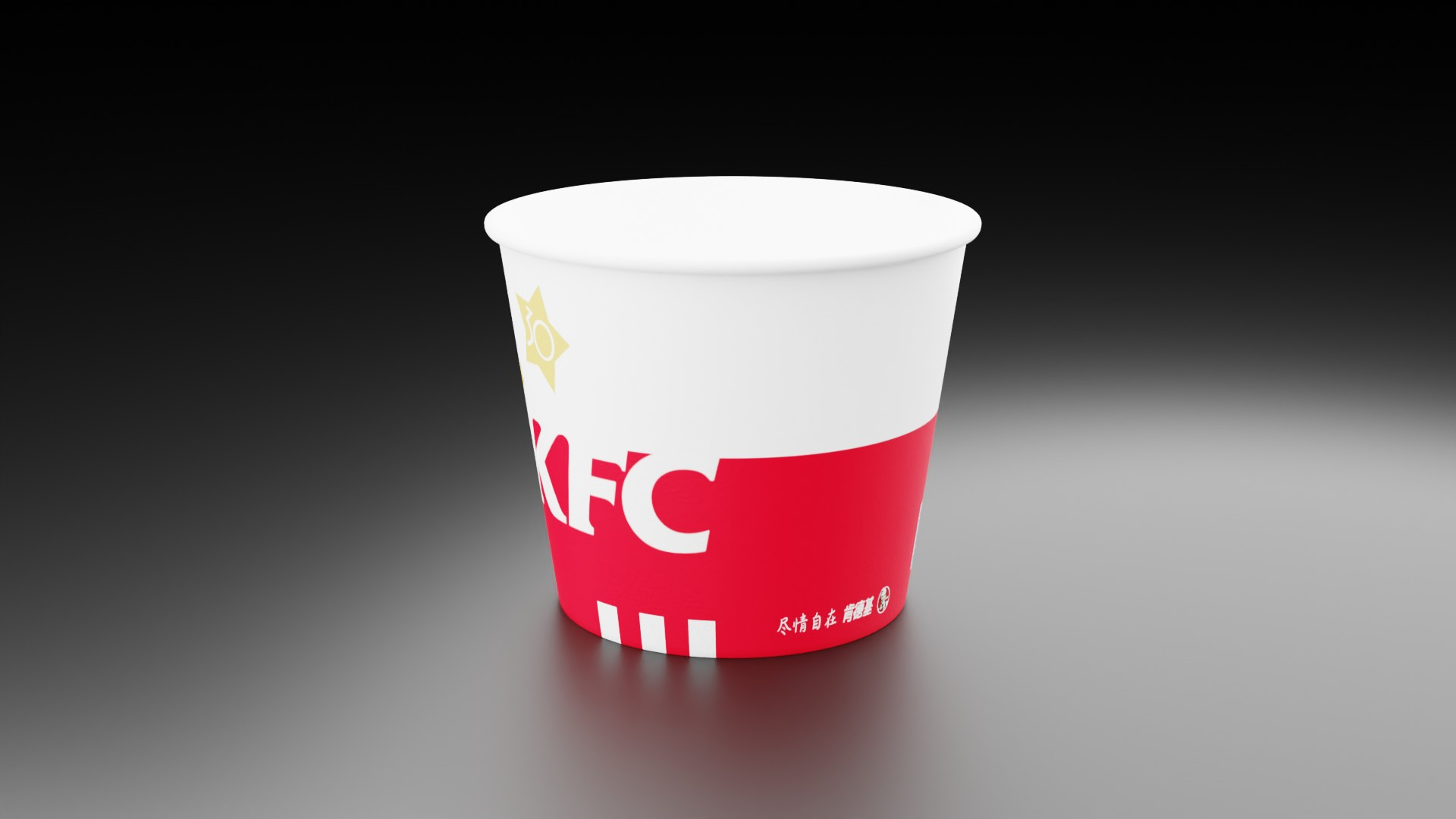 3D Model Kfc Bucket - TurboSquid 1606960