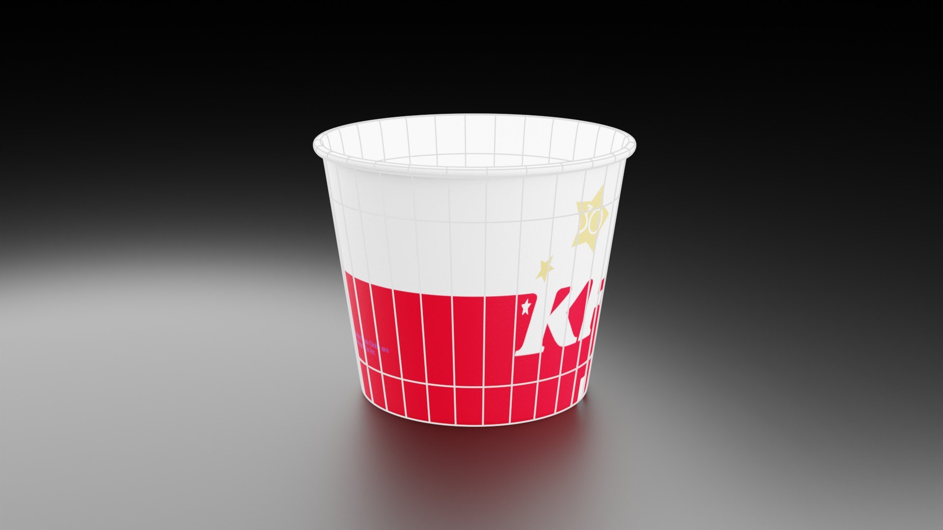 3D Model Kfc Bucket - TurboSquid 1606960
