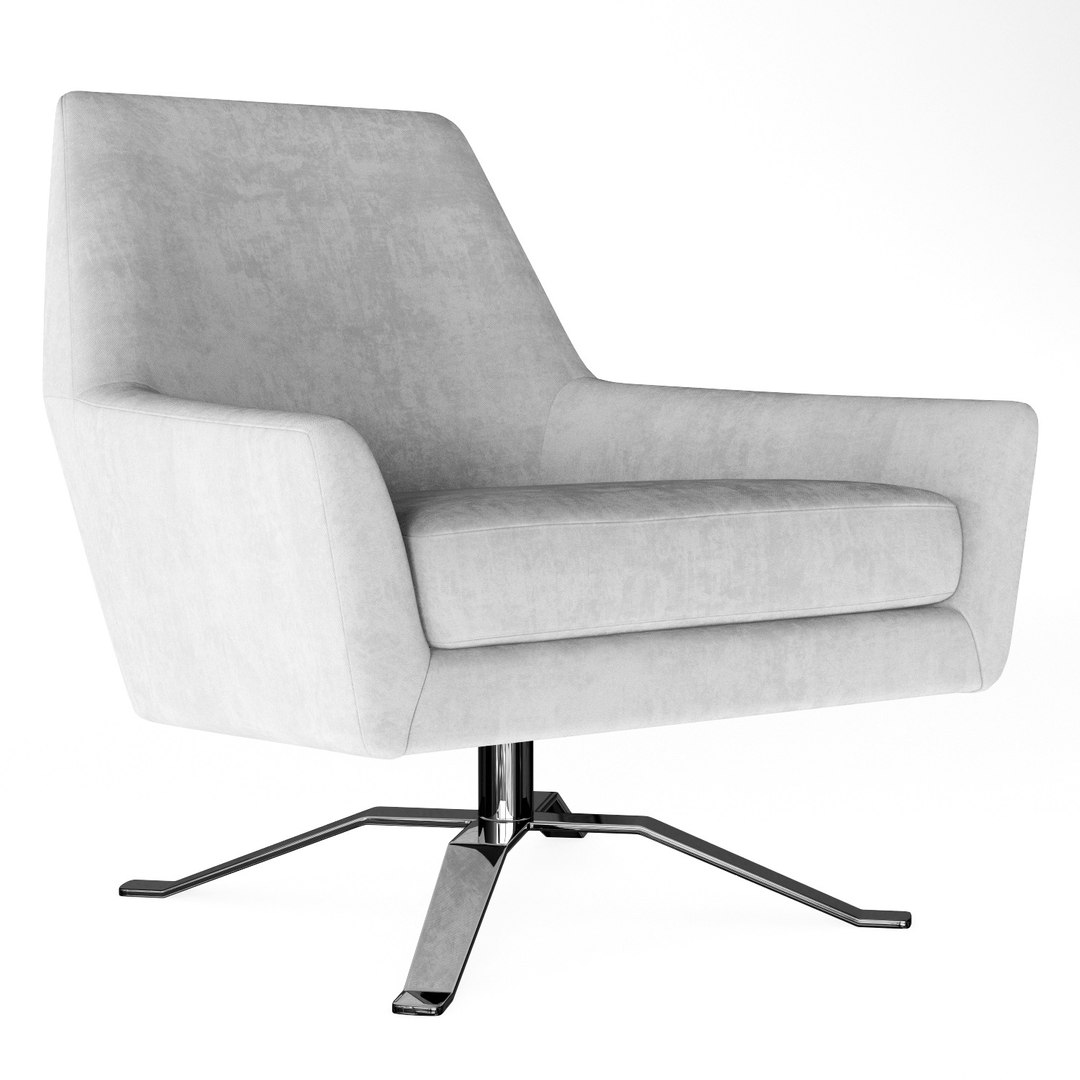 Lucas Swivel Chair 3D Model - TurboSquid 1900001