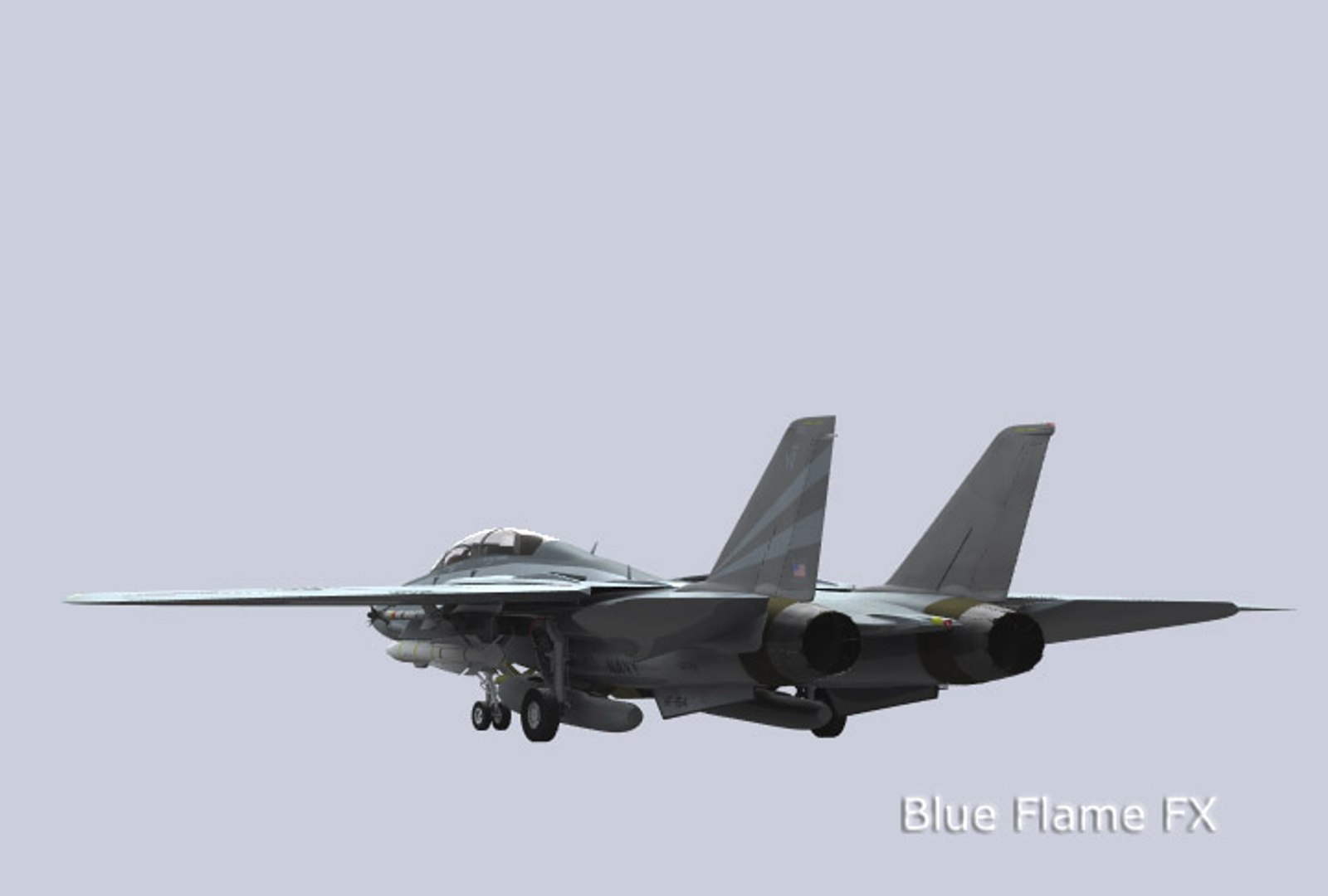 F-14d Tomcat F-14 3d Model