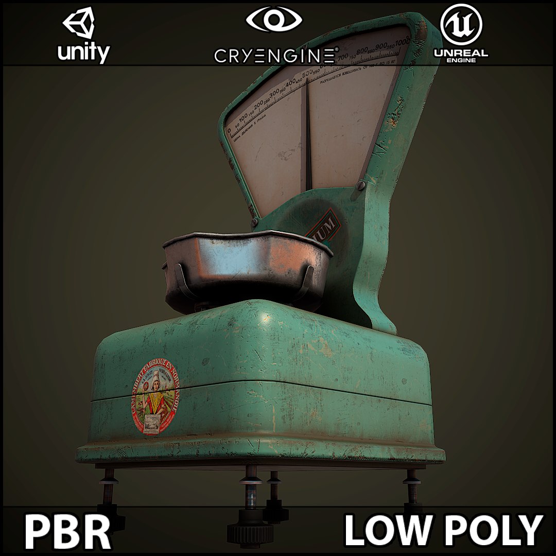 Scale Unity Model - TurboSquid 1149749