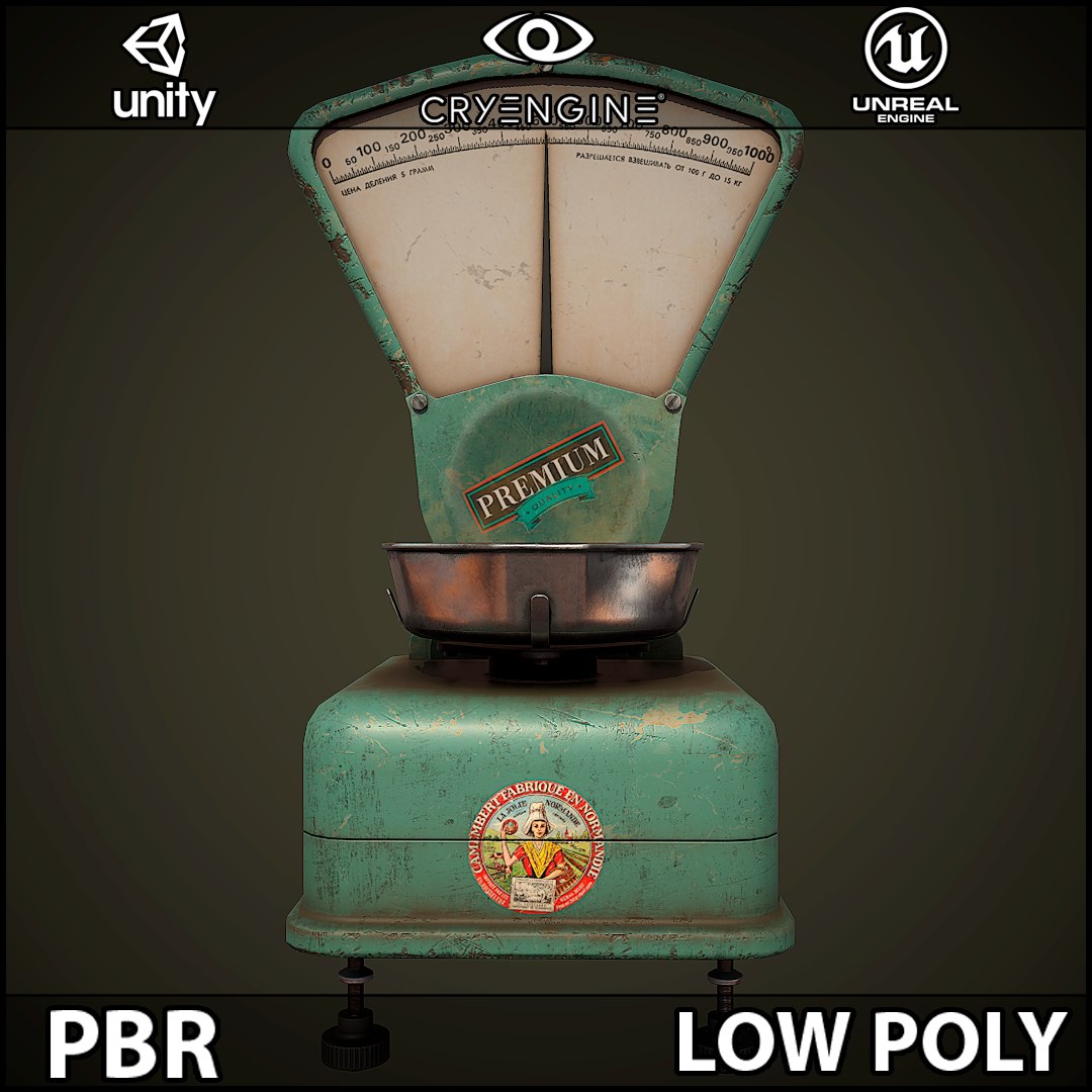 Scale Unity Model - TurboSquid 1149749