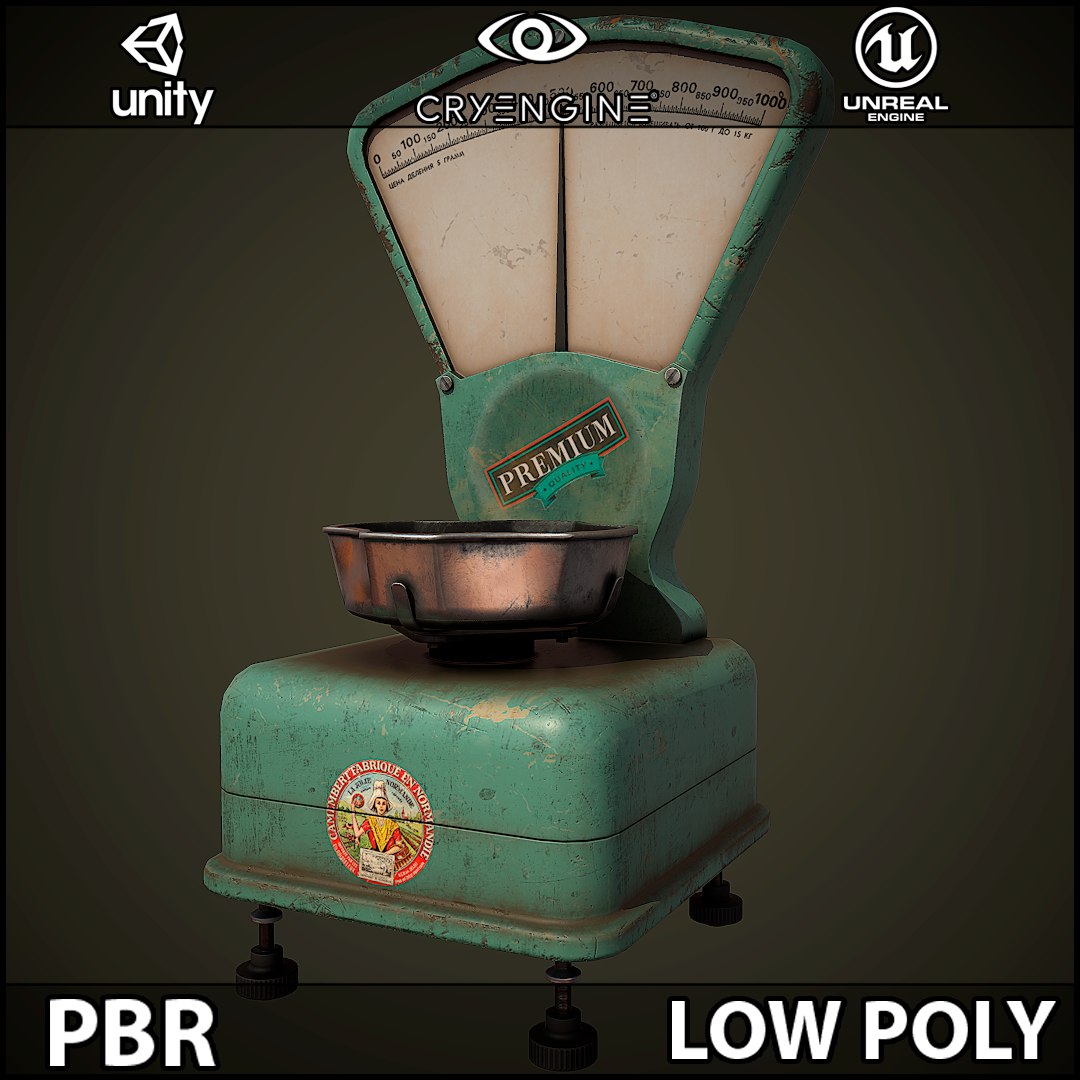 Scale Unity Model - TurboSquid 1149749