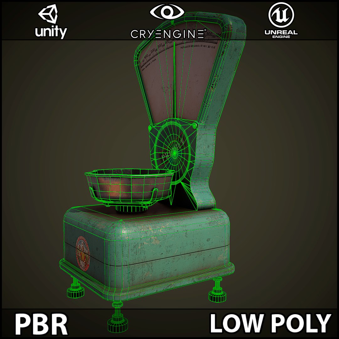 Scale Unity Model - TurboSquid 1149749