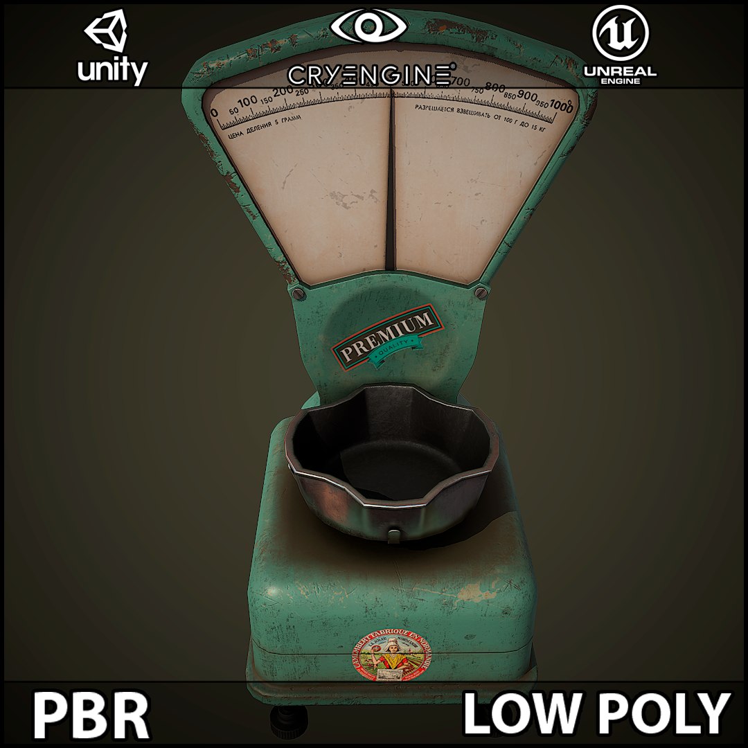 Scale Unity Model - TurboSquid 1149749