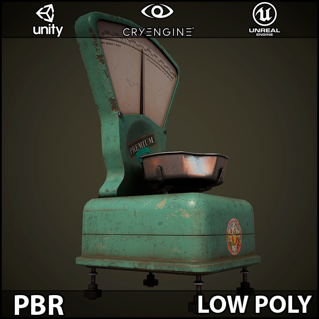 Scale Unity Model - TurboSquid 1149749