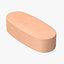 3d Model Pills Vitamin