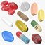 3d Model Pills Vitamin