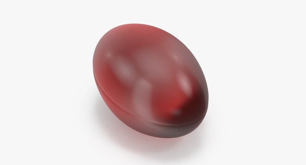 3d model pills vitamin