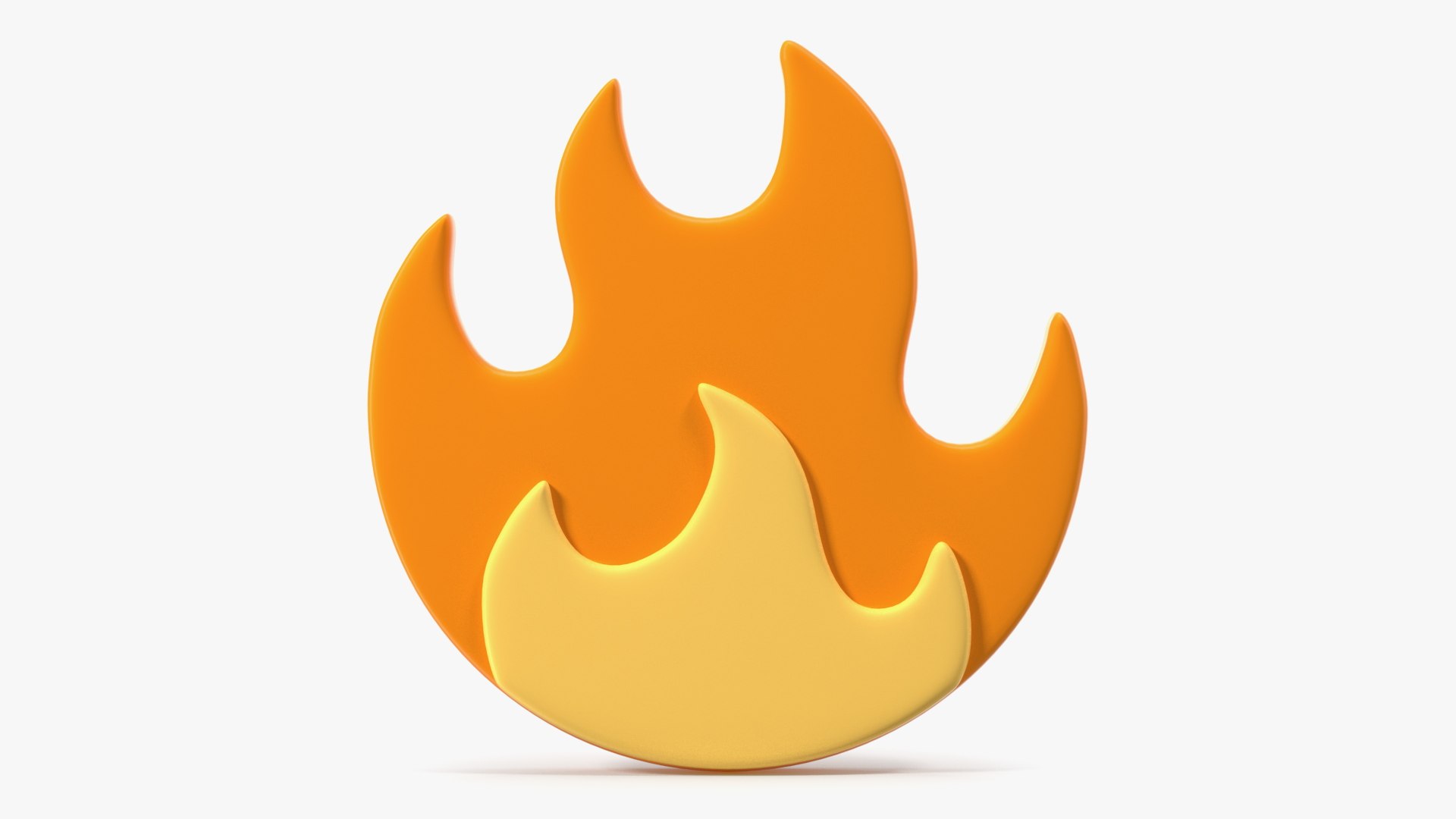 Fire Emoji model - TurboSquid 1867949
