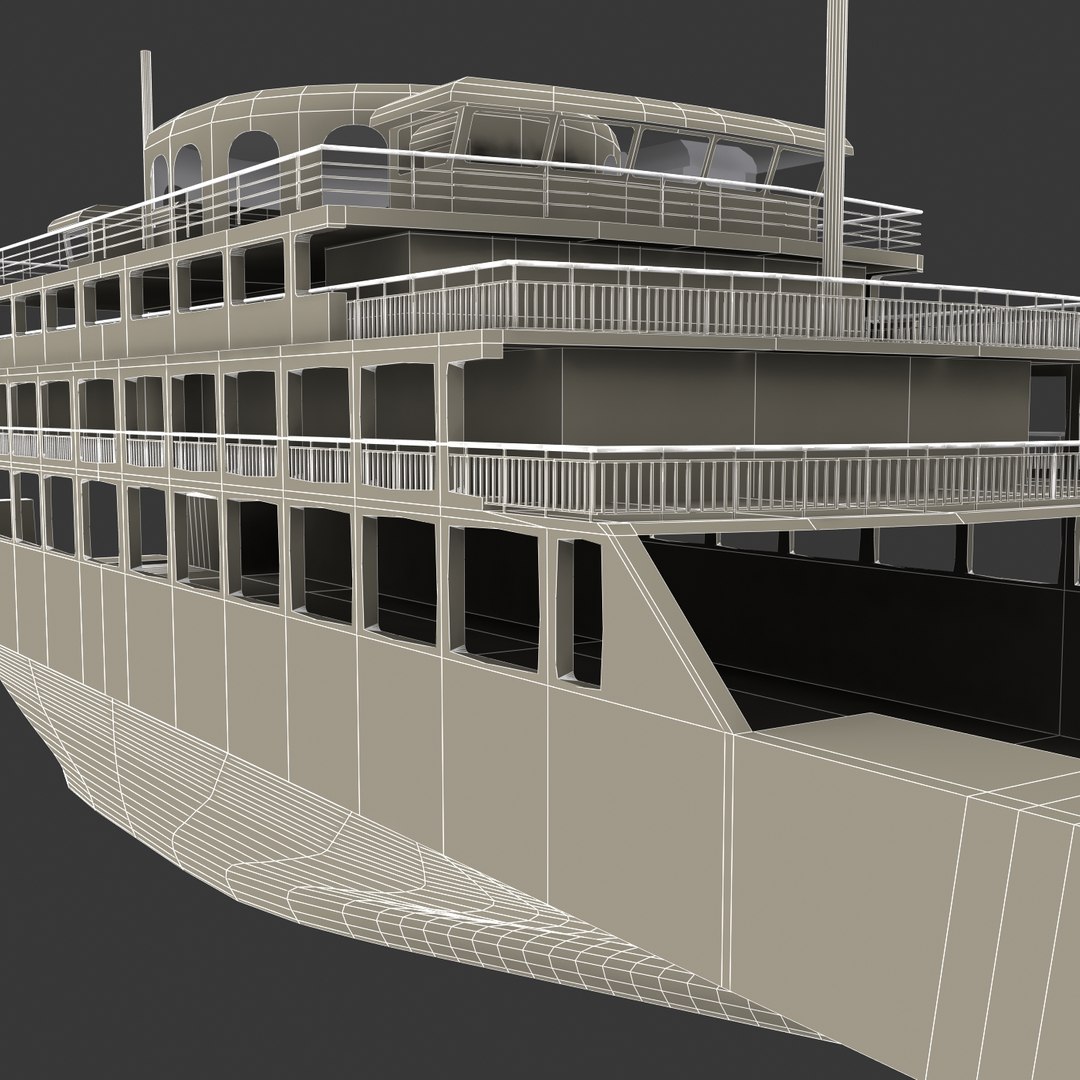 3d Model Cruise Ferries