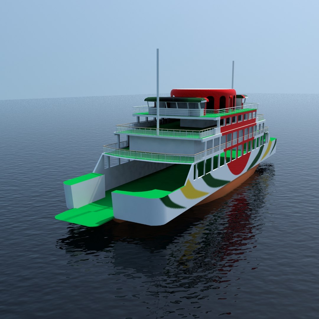 3d Model Cruise Ferries