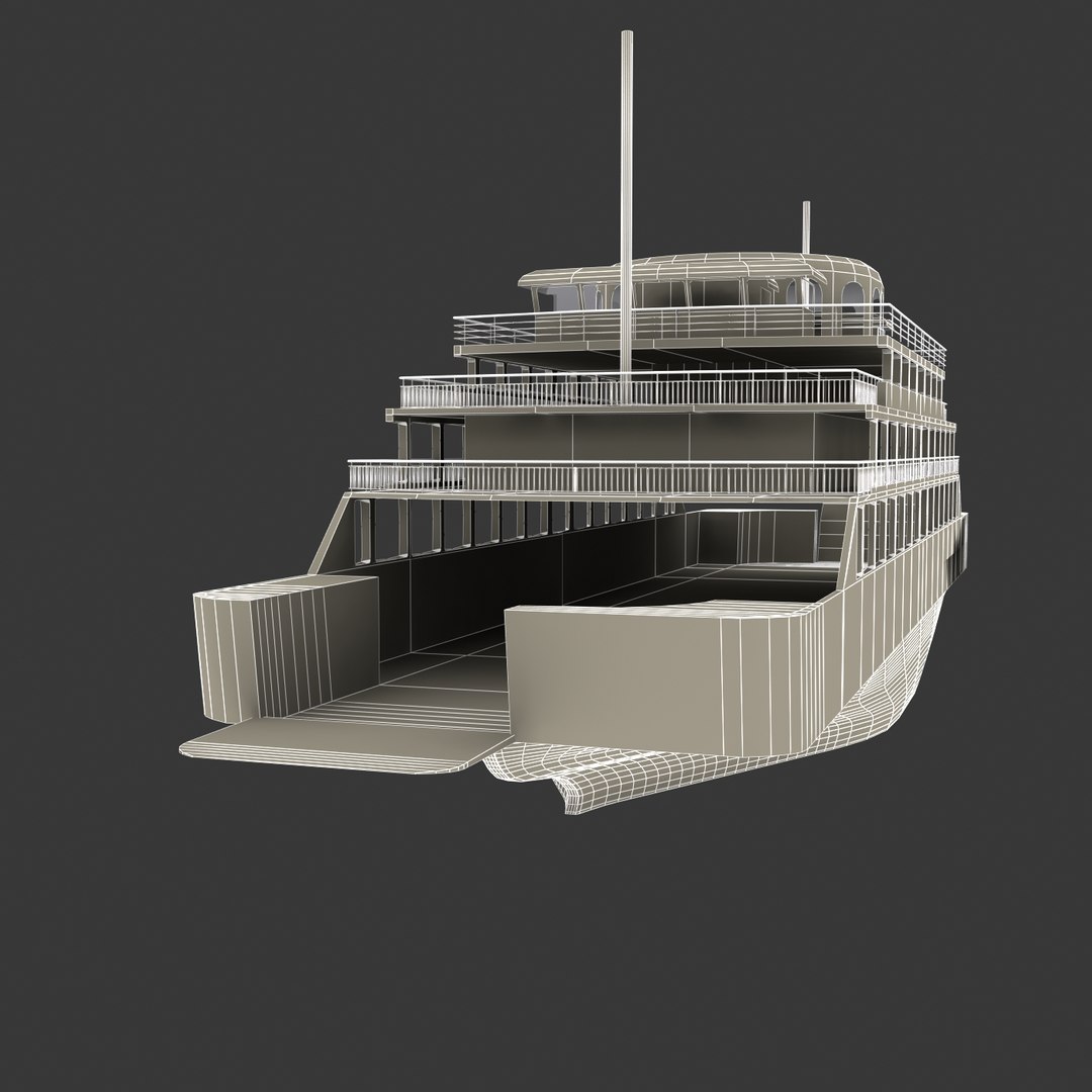 3d Model Cruise Ferries