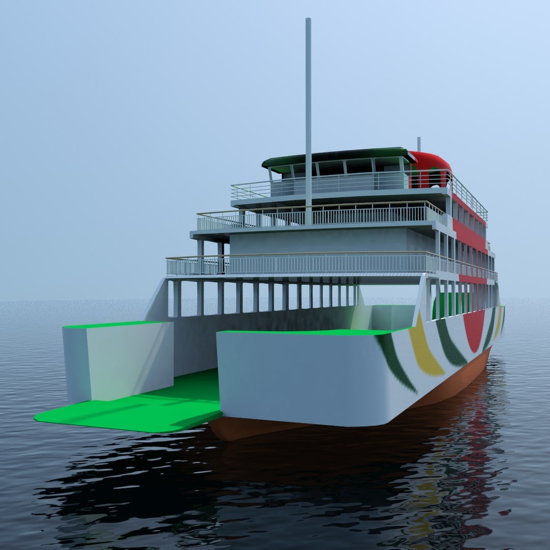 3d Model Cruise Ferries