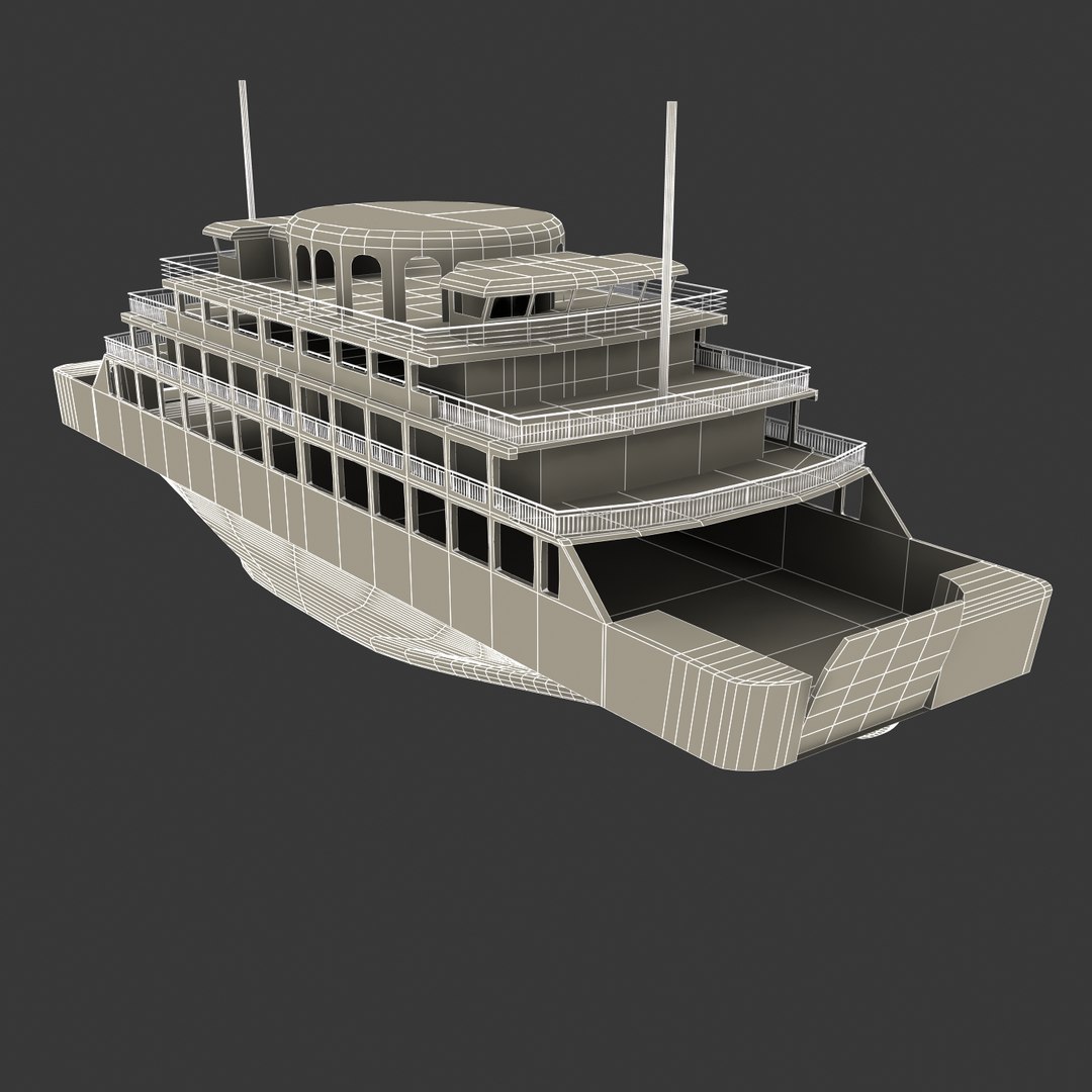 3d Model Cruise Ferries