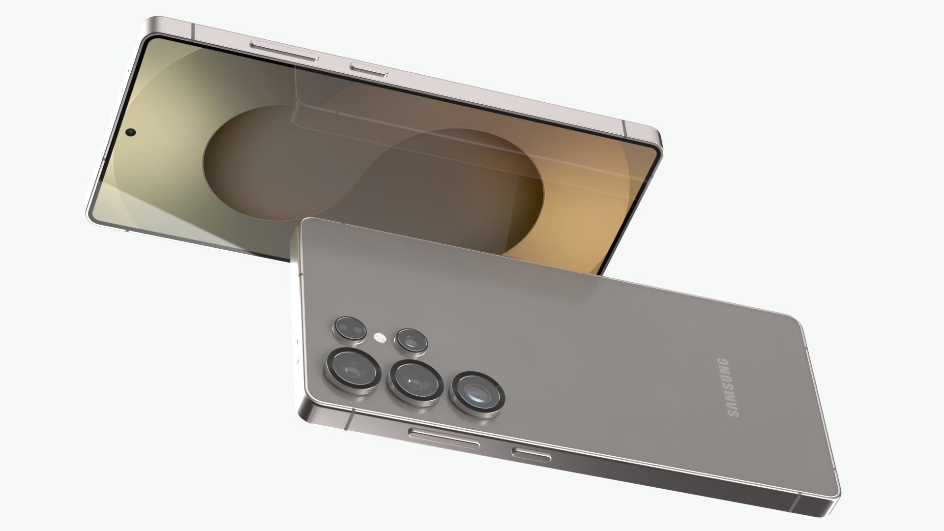 3D Samsung Galaxy S25 Ultra Titanium Gray - TurboSquid 2342108