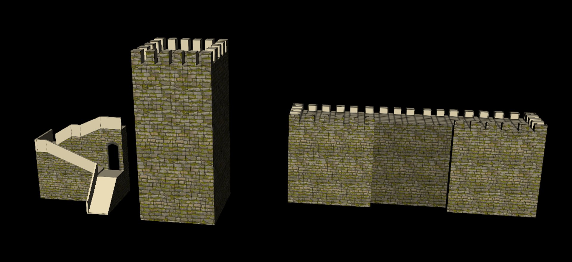 Free Fort 3d Model