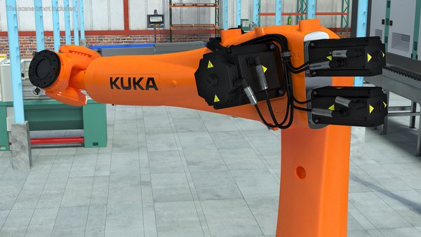 modelo 3d Kuka KR 210 R3100 Ultra Rigged para Cine 4D - TurboSquid 2123706