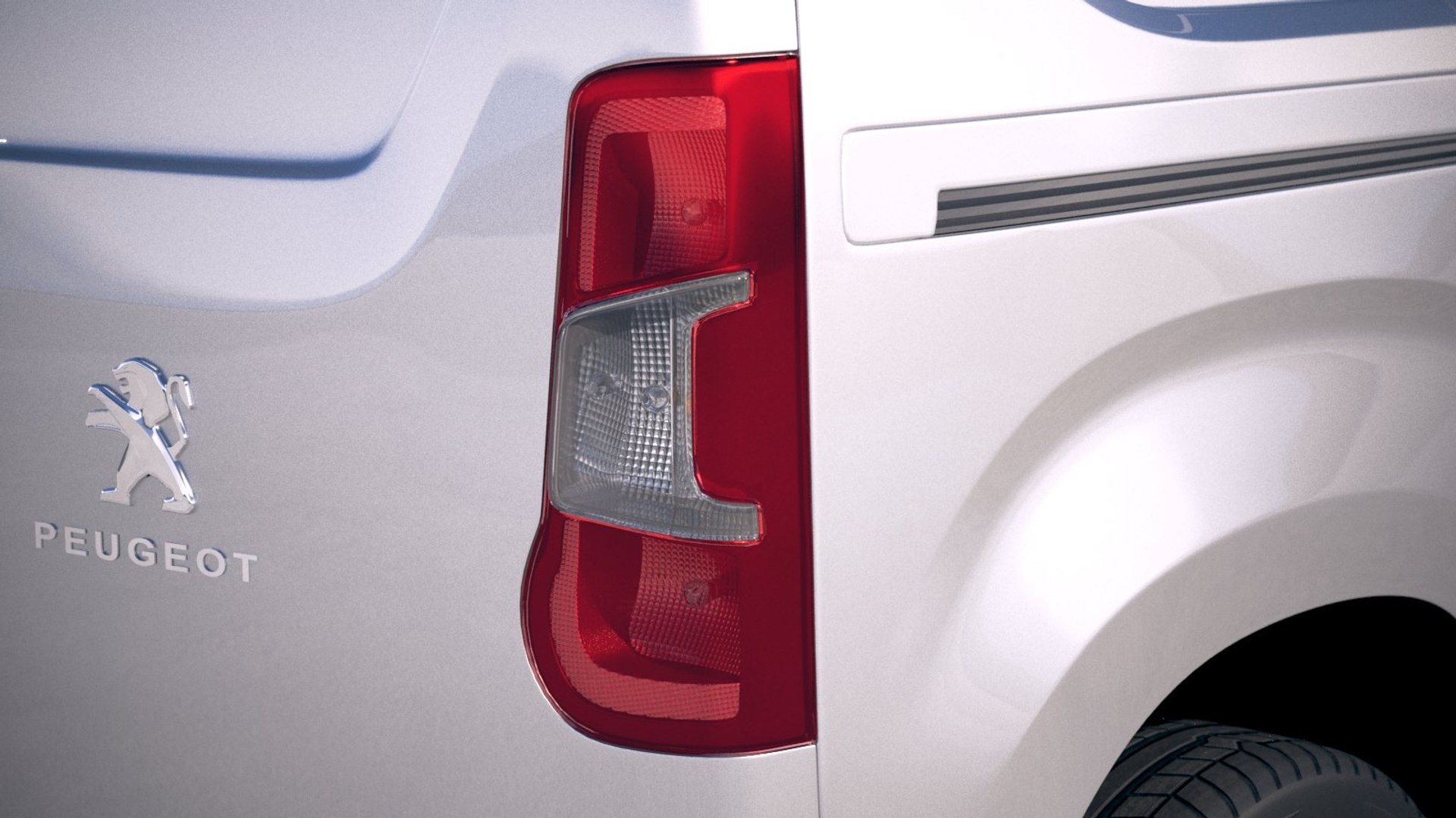 Peugeot Partner 2019 3D Model - TurboSquid 1424365