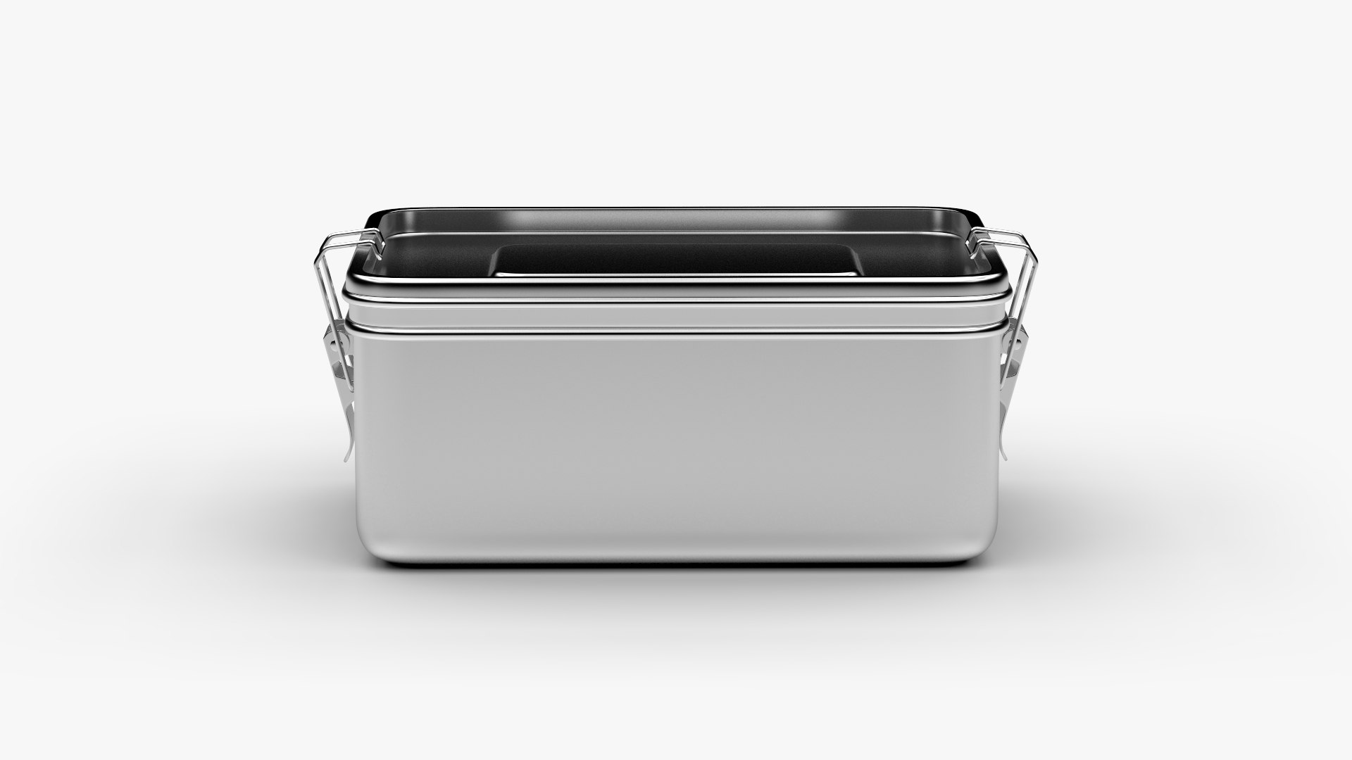 3D Model Lunch Box Inox - TurboSquid 2201128