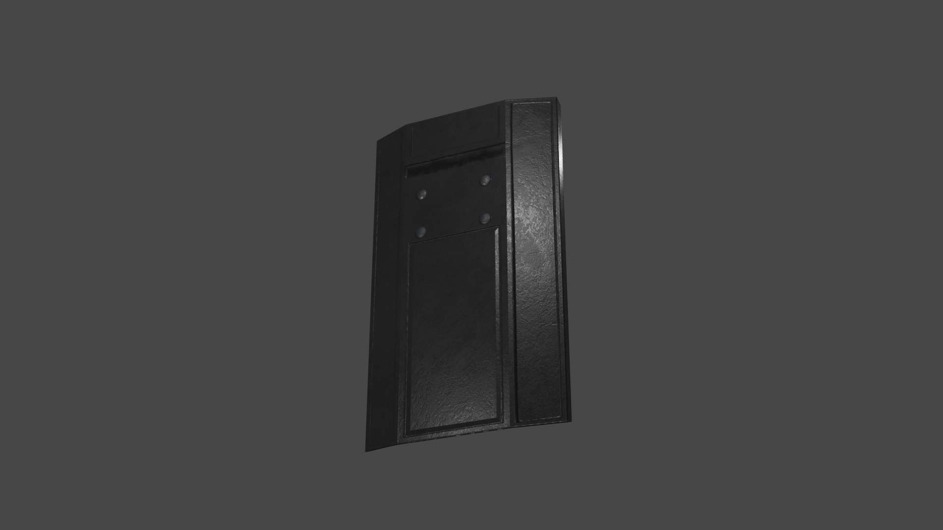 Low Poly Riot Shield 3D - TurboSquid 2012183