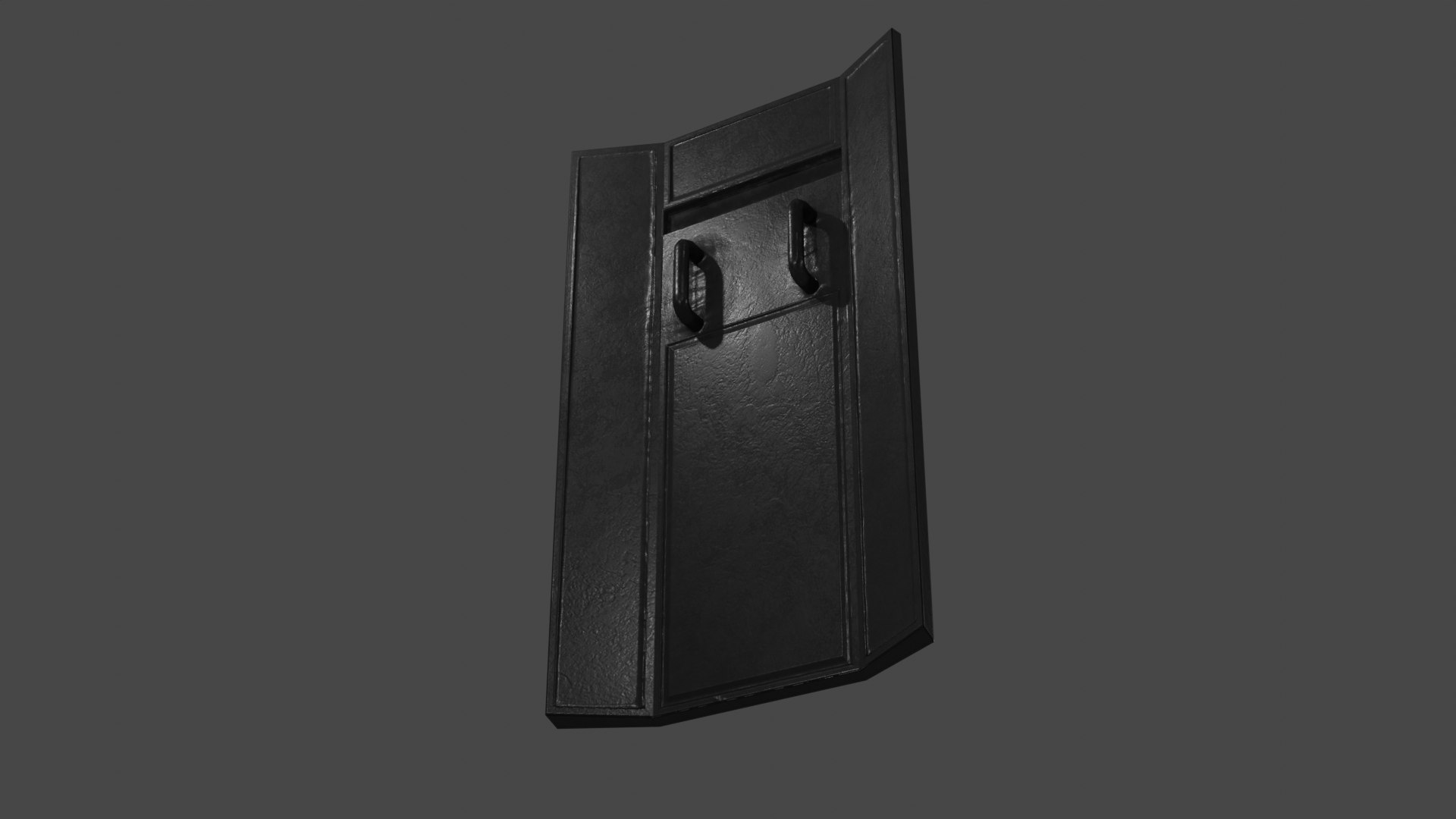 Low Poly Riot Shield 3D - TurboSquid 2012183