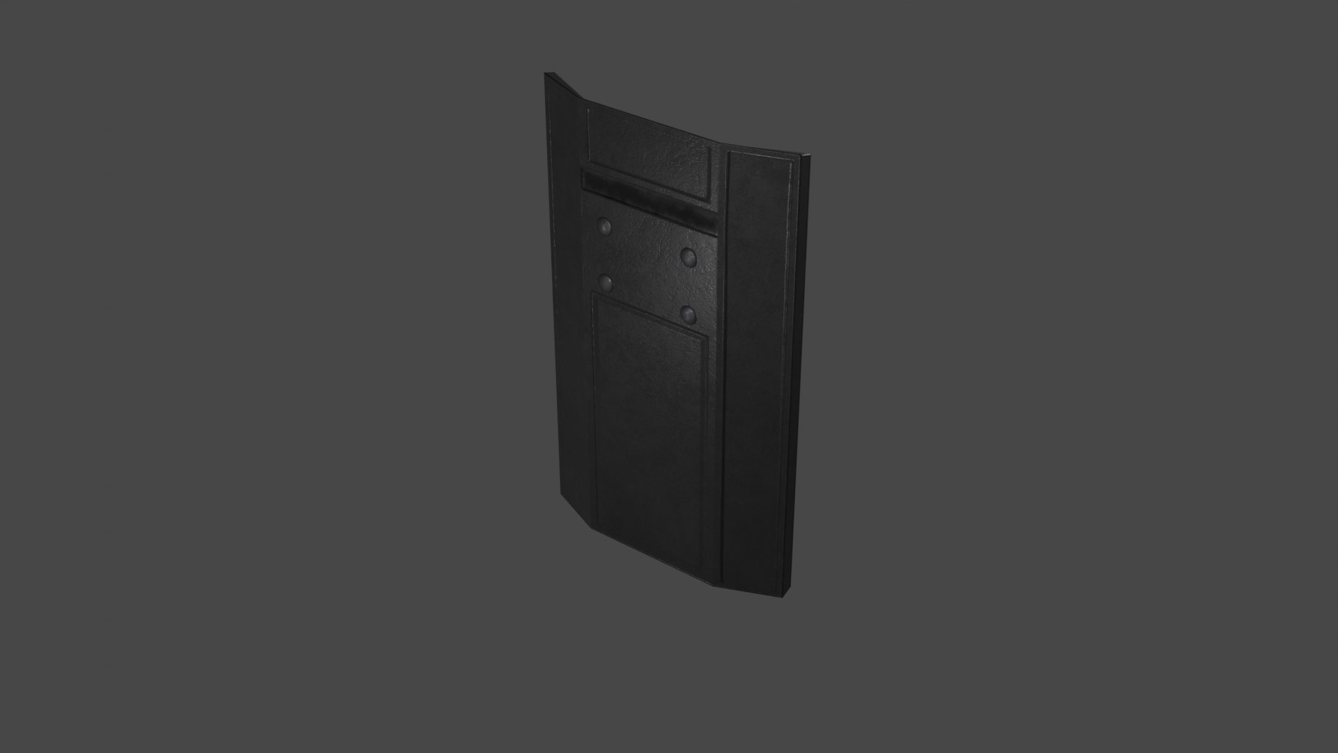 Low Poly Riot Shield 3D - TurboSquid 2012183