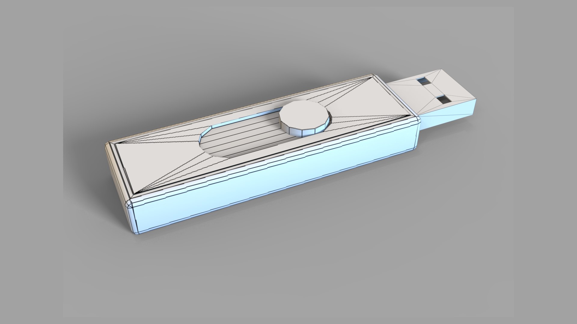 3D Low Poly Pendrive - TurboSquid 1858491