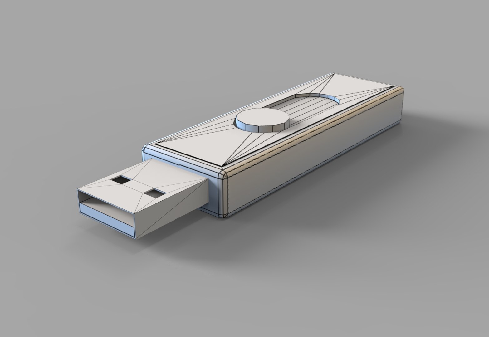 3D Low Poly Pendrive - TurboSquid 1858491