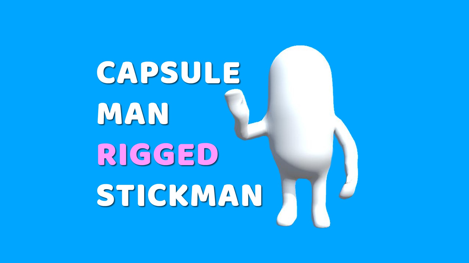 3D Capsule Man - Rigged Low-poly - TurboSquid 1994353