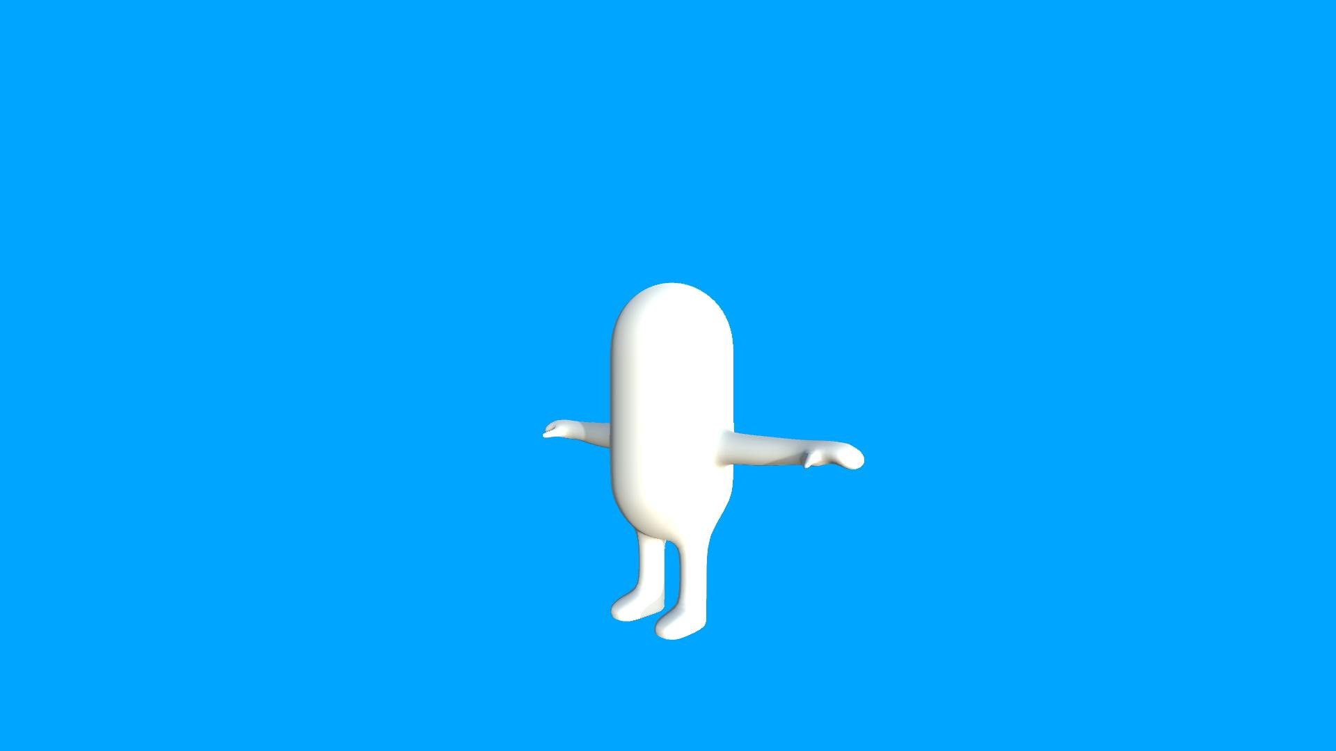 3D Capsule Man - Rigged Low-poly - TurboSquid 1994353
