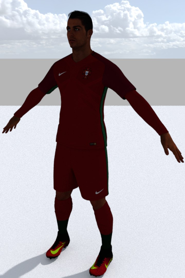 3D Ronaldo Games - TurboSquid 1296752