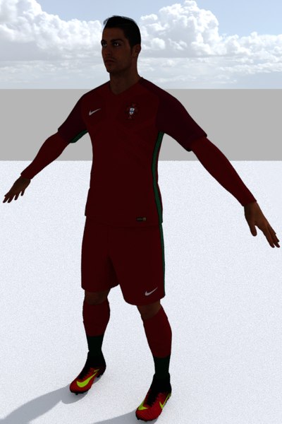 Cristiano Ronaldo 3D Models for Download | TurboSquid