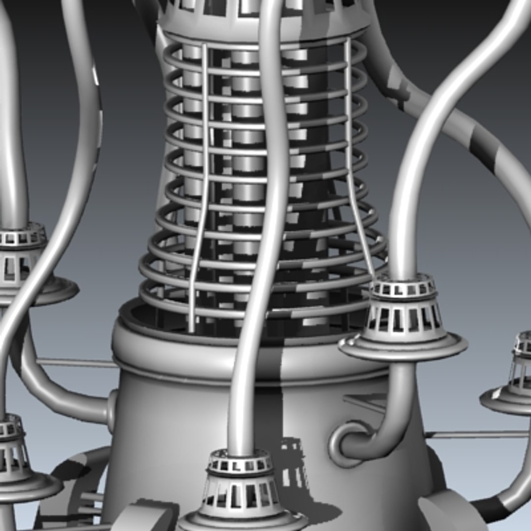 Multipurpose Alien Machine Obj