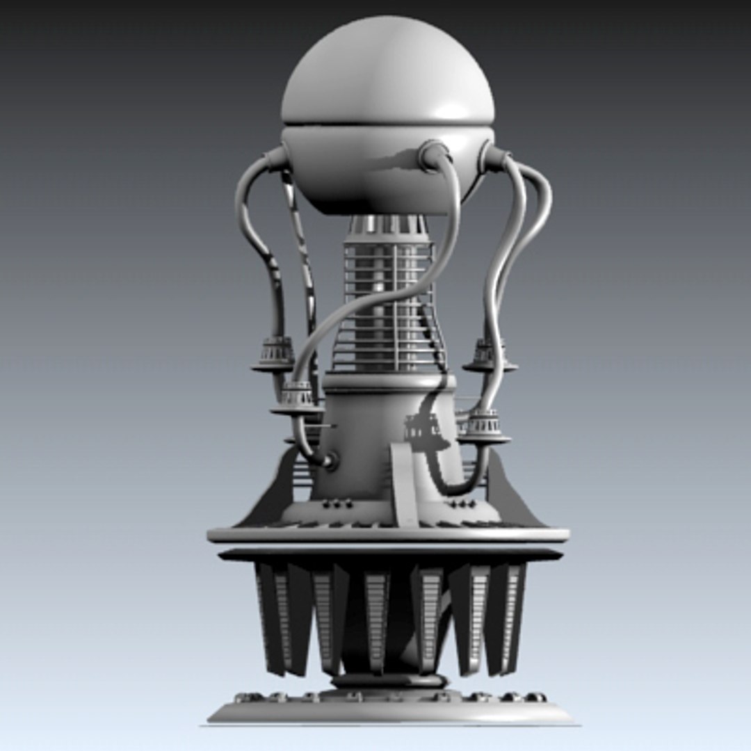 Multipurpose Alien Machine Obj