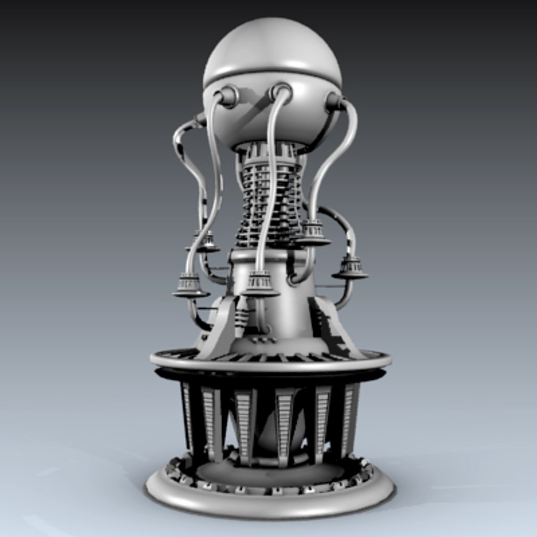 Multipurpose Alien Machine Obj