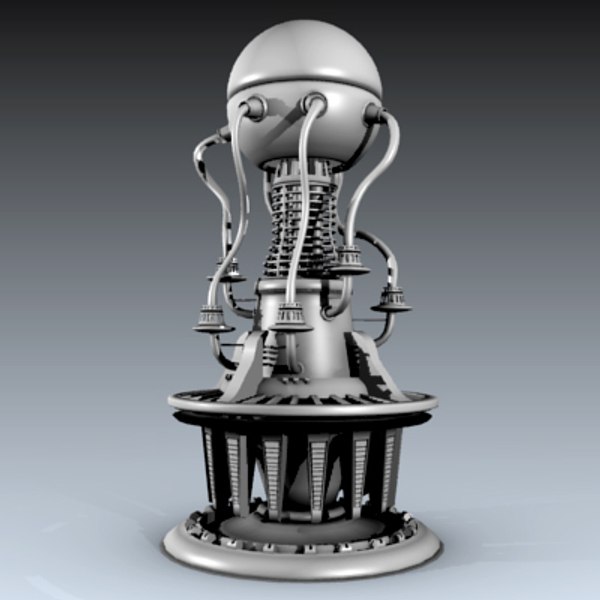 multipurpose alien machine obj