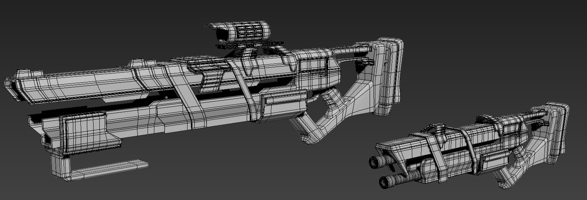 3D Futuristic Guns Model - TurboSquid 1288228