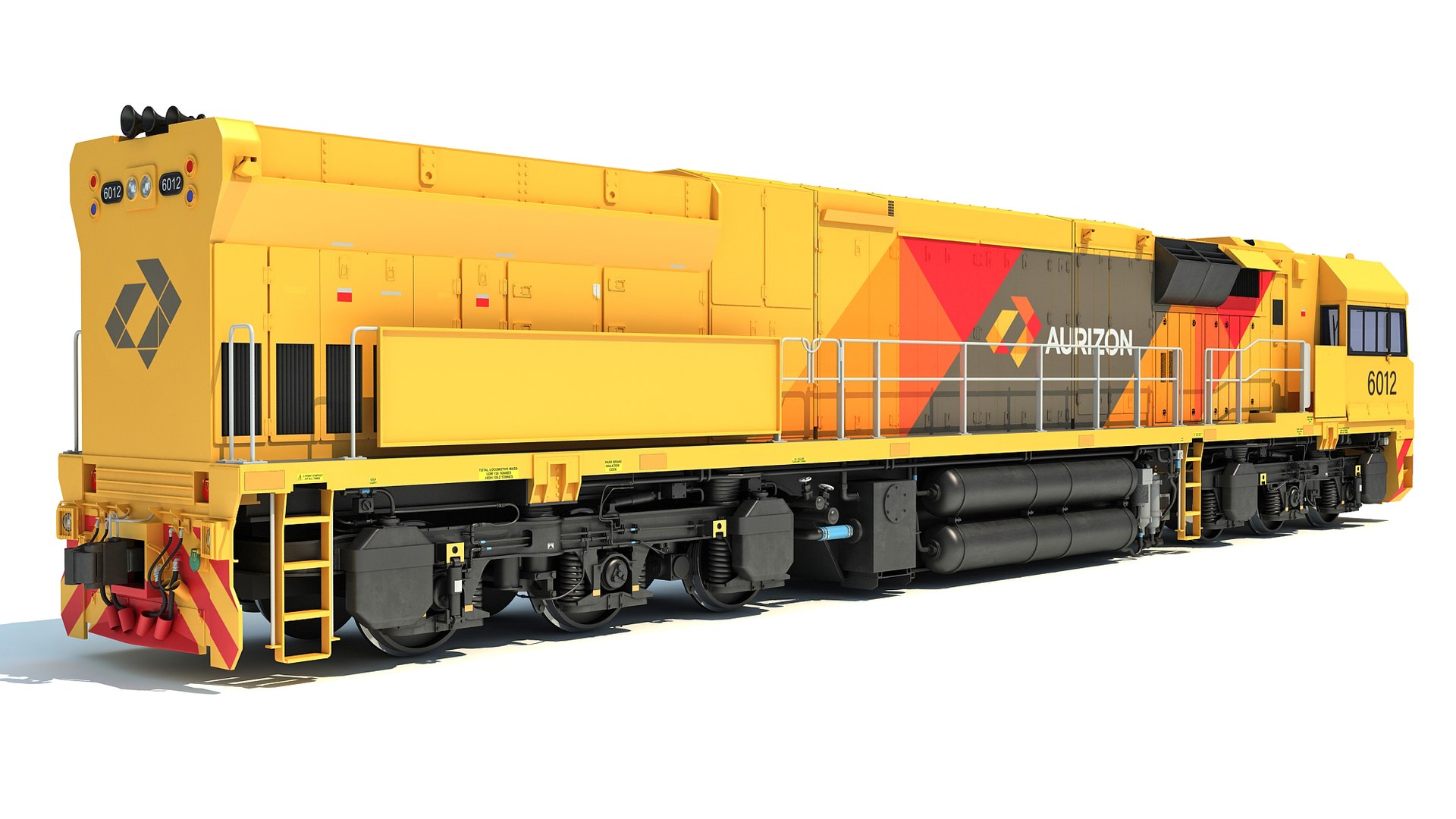3D Locomotive Aurizon Model - TurboSquid 1655980
