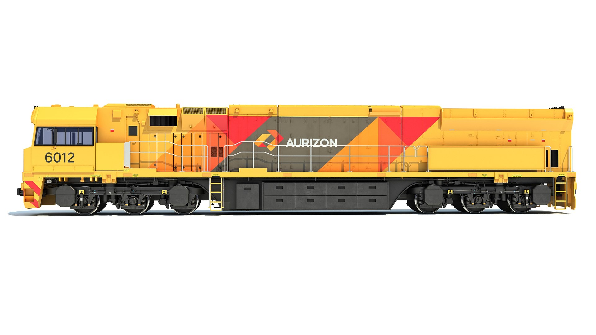 3D Locomotive Aurizon Model - TurboSquid 1655980