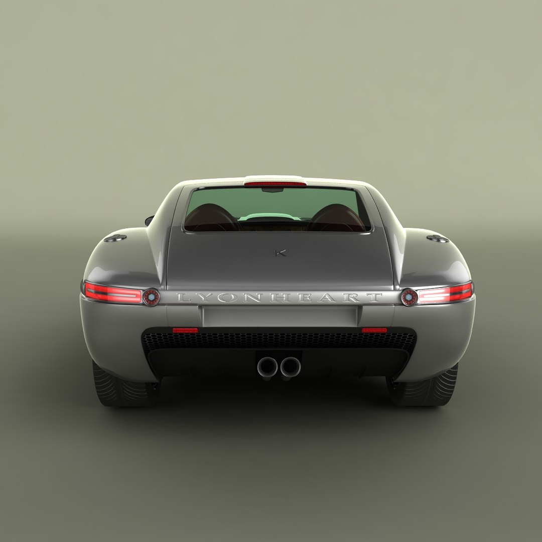 3d Max Lyonheart K Coupe Concept