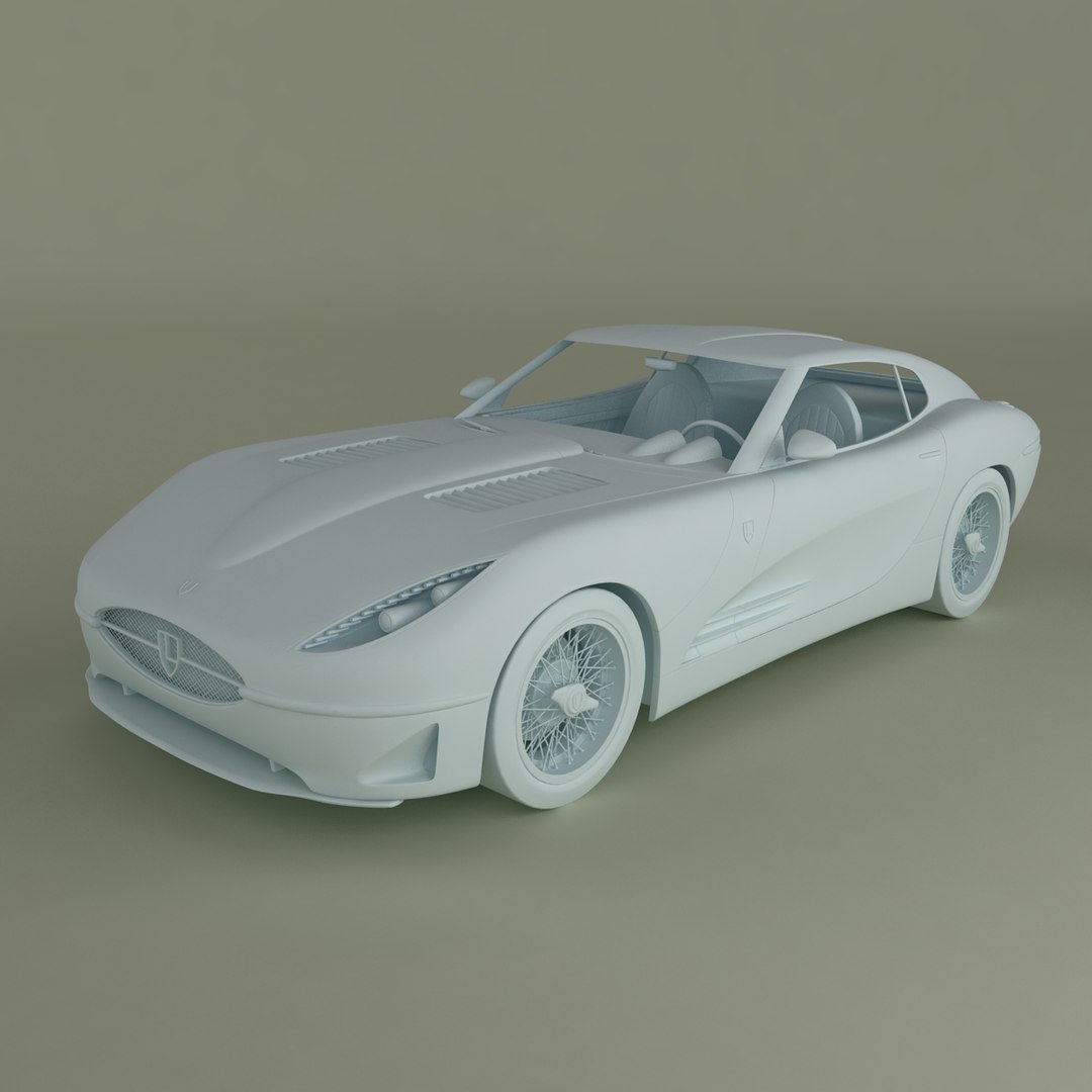 3d Max Lyonheart K Coupe Concept