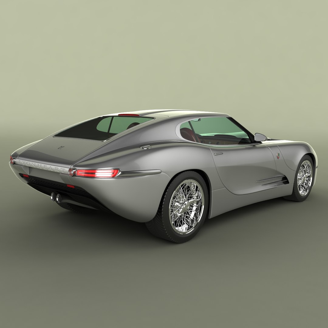 3d Max Lyonheart K Coupe Concept