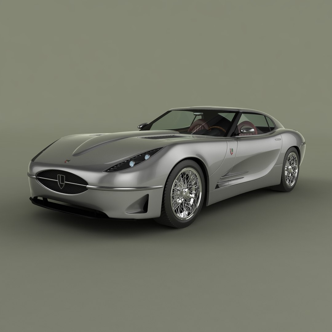 3d Max Lyonheart K Coupe Concept
