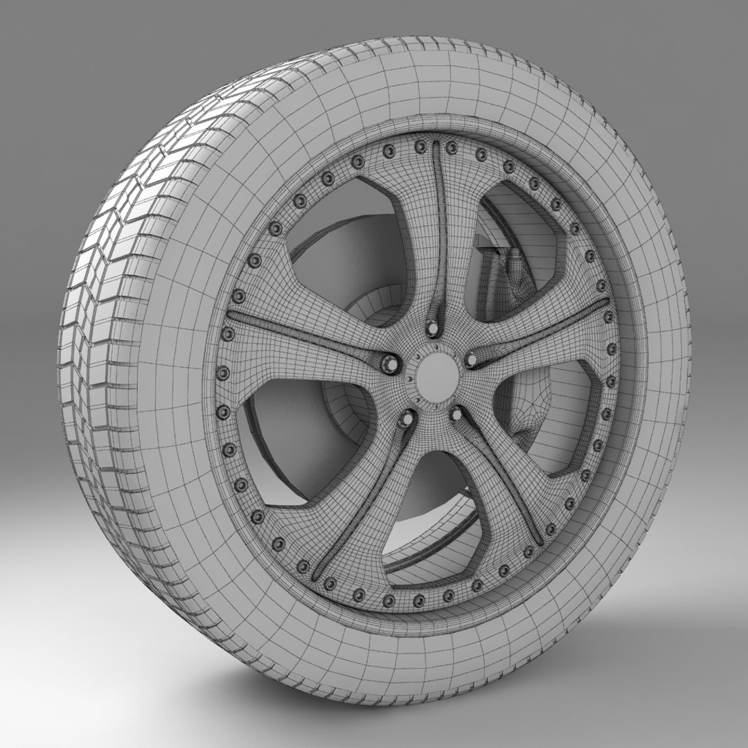 3dsmax Wheels