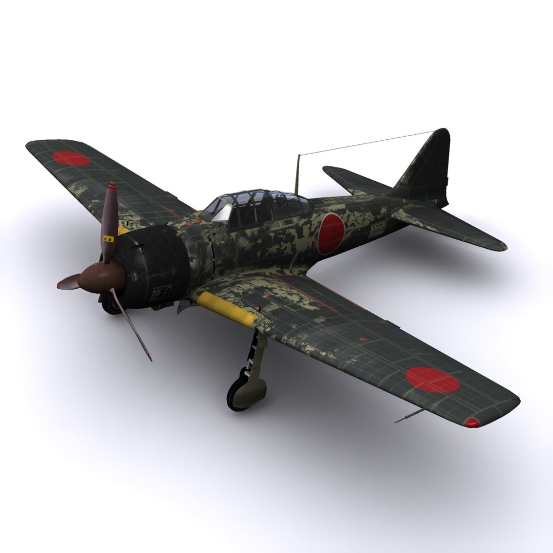 a6m zero fighter a6m3 3ds