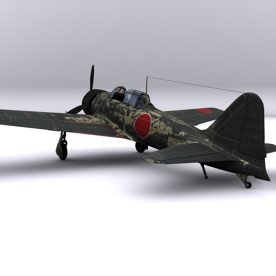 A6m Zero Fighter A6m3 3ds