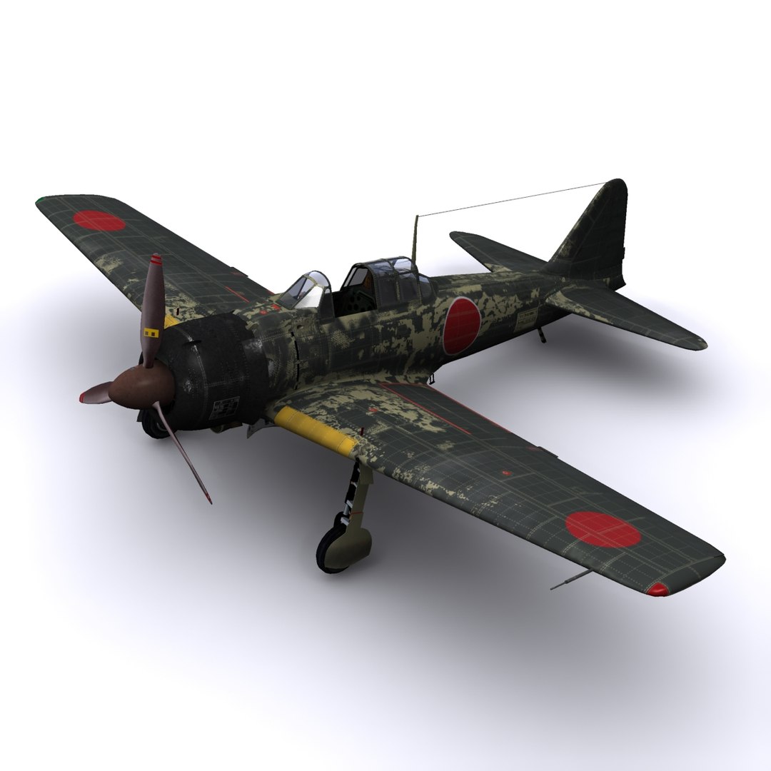 A6m Zero Fighter A6m3 3ds
